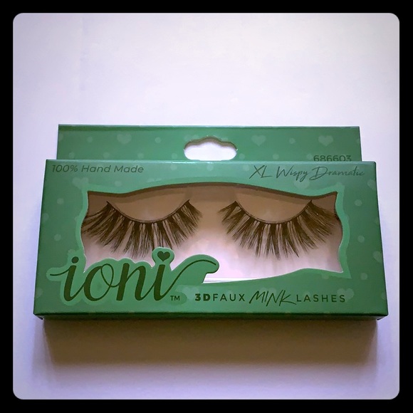 IONI | Makeup | Ioni 3d Faux Mink Lashes Xl Wipy Dramatic | Poshmark